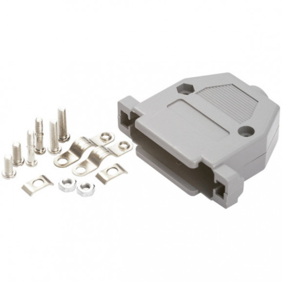 CAPA DB25 PLASTICO CINZA KIT CURTO