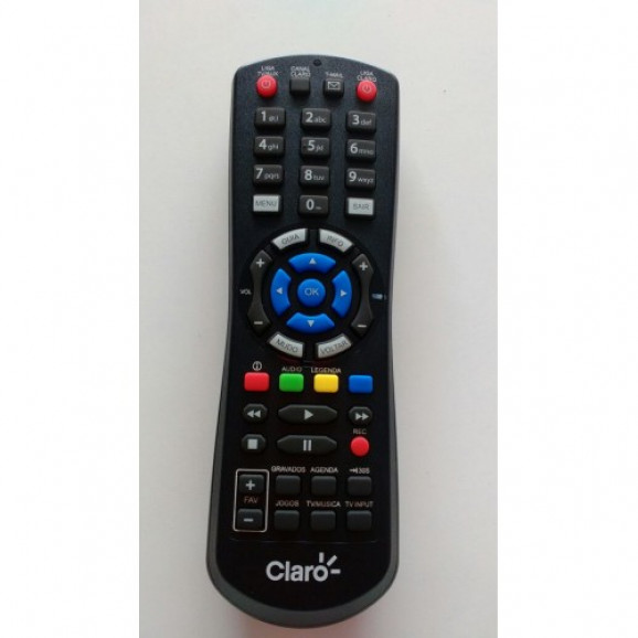 CONTROLE REMOTO HD CLARO TV / VIA EMBRATEL CONTROLE REMOTO HD CLARO TV / VIA EMBRATEL