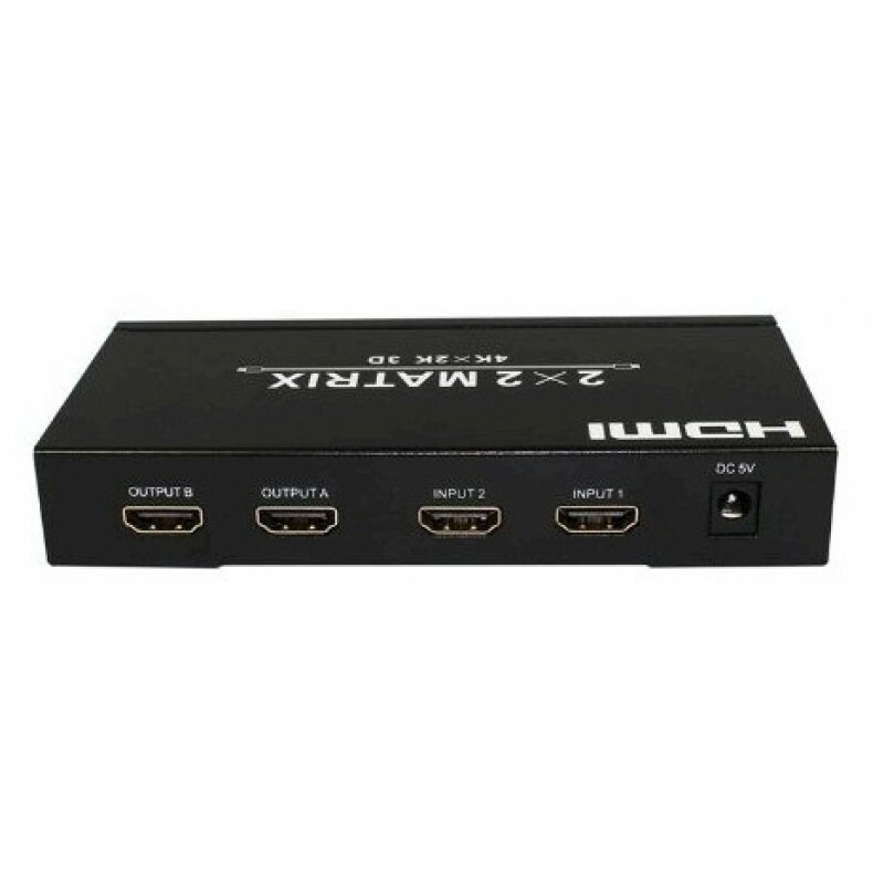 MATRIX HDMI 2X2 SWITCH FULL HD 3D