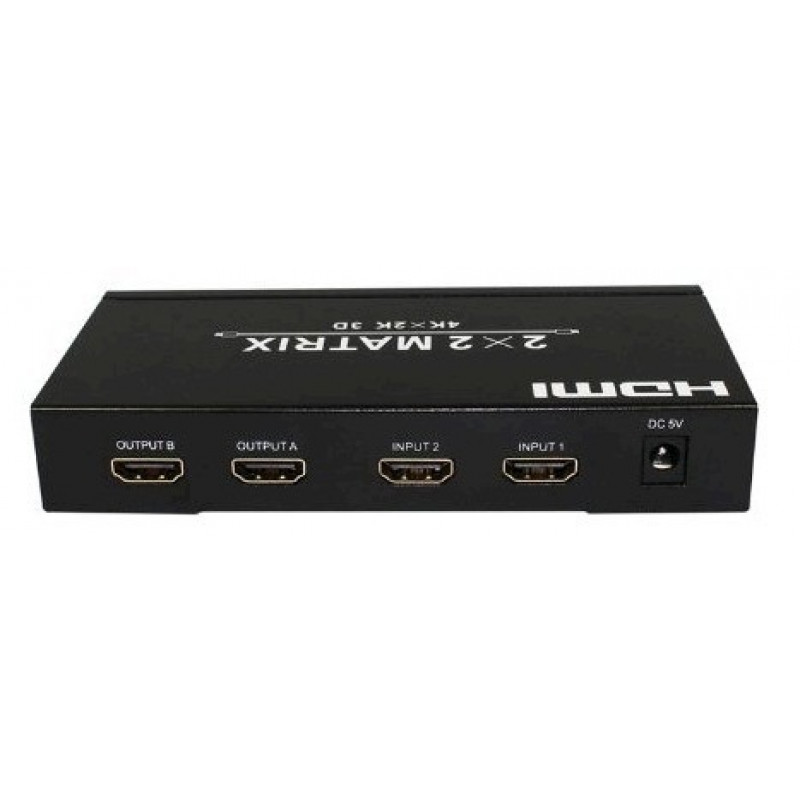 MATRIX HDMI 2X4 SWITCH FULL HD 3D